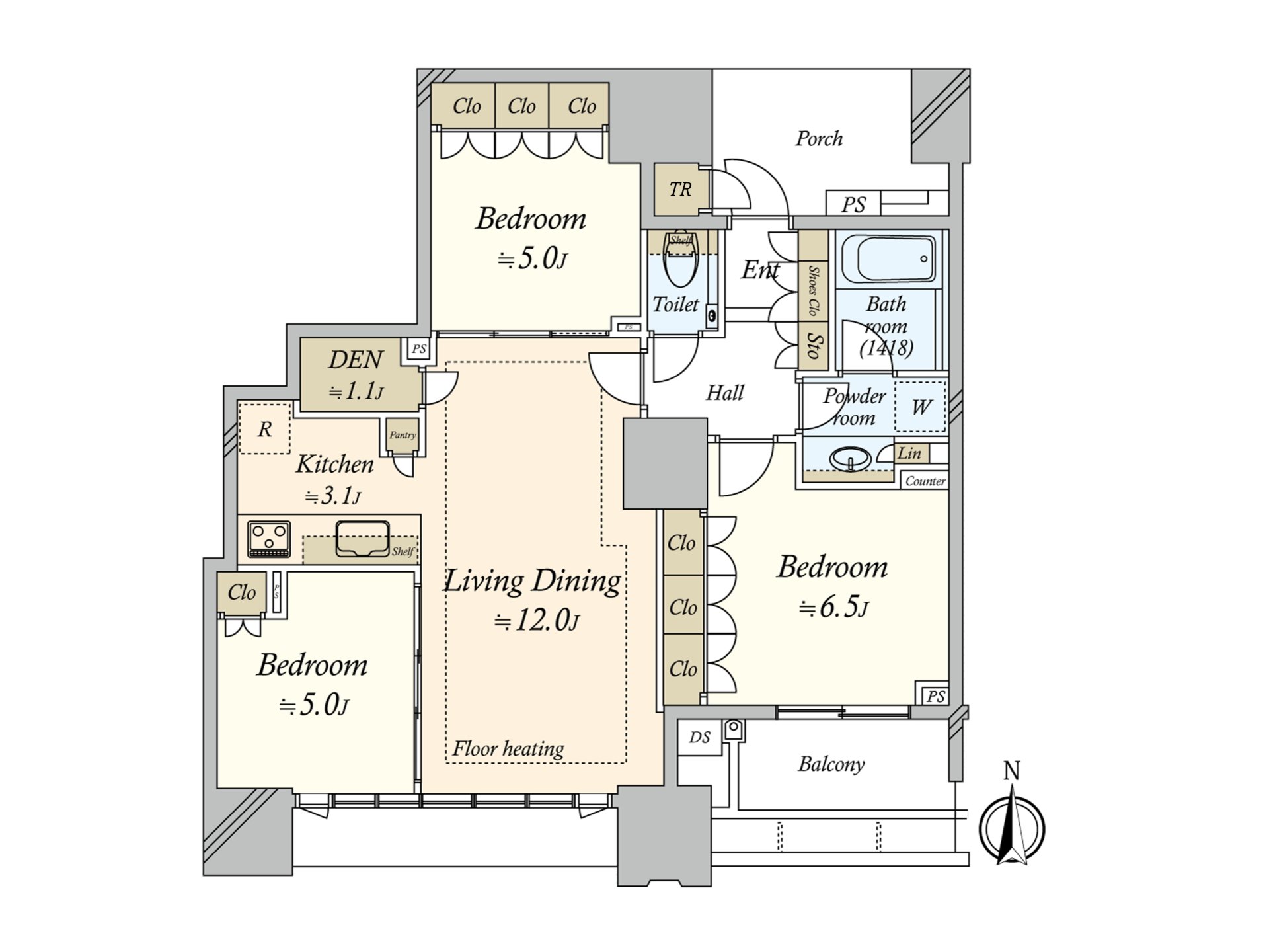Deux Tours EAST | Tokyo Real Estate | Mitsui Fudoson Realty (FSFATA1E)